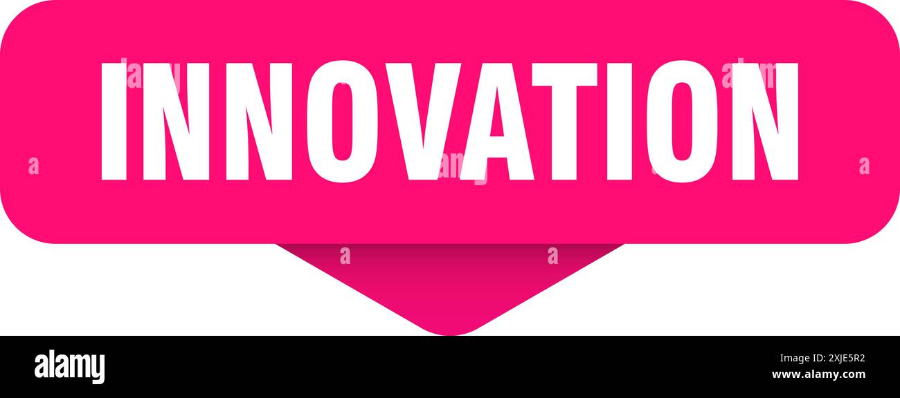 innovation sticker. innovation sign on transparent background ...