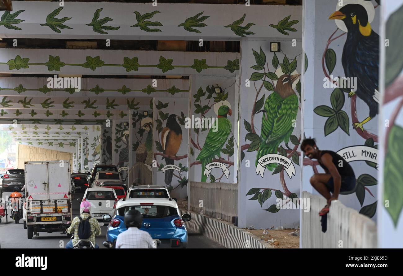 New Delhi, India. 18th July, 2024. NEW DELHI, INDIA - JULY 16: An ...