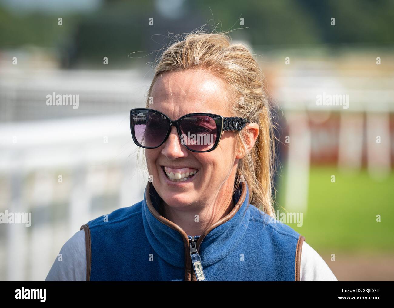 Laura horsfall racehorse trainer hi-res stock photography and images ...