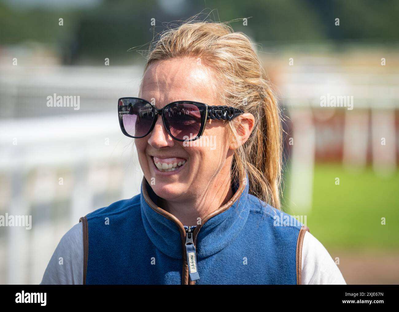 Laura horsfall racehorse trainer hi-res stock photography and images ...