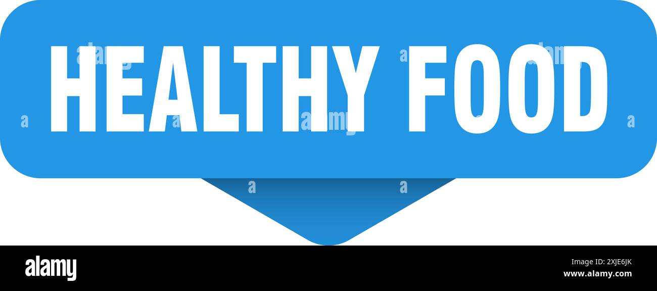 healthy food sticker. healthy food sign on transparent background ...
