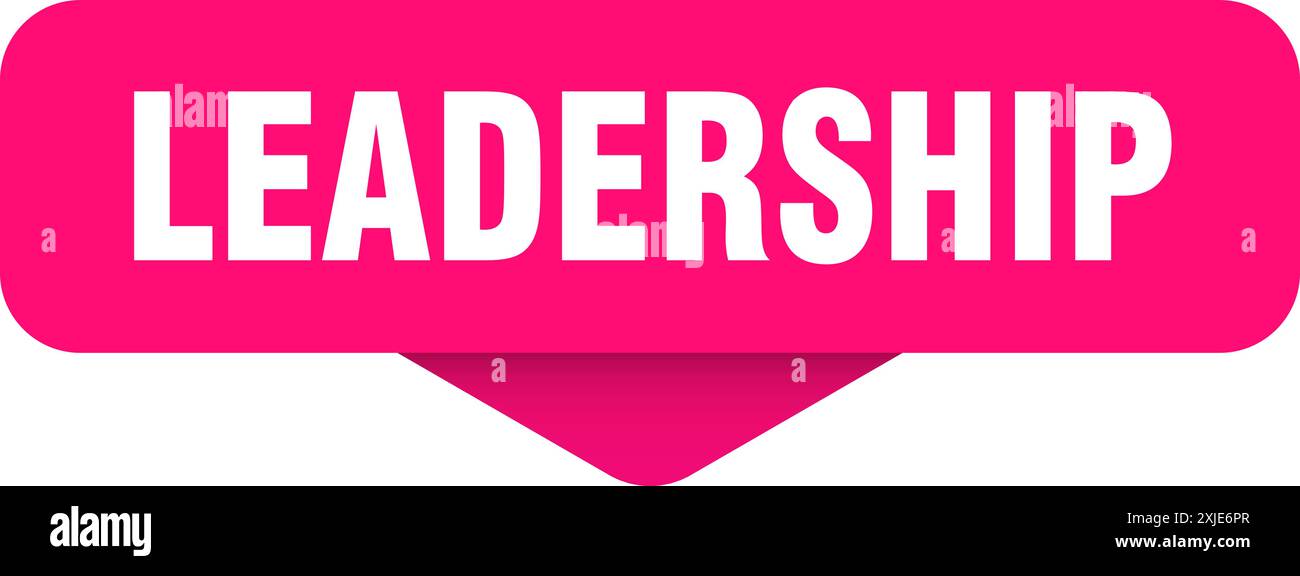 leadership sticker. leadership sign on transparent background ...