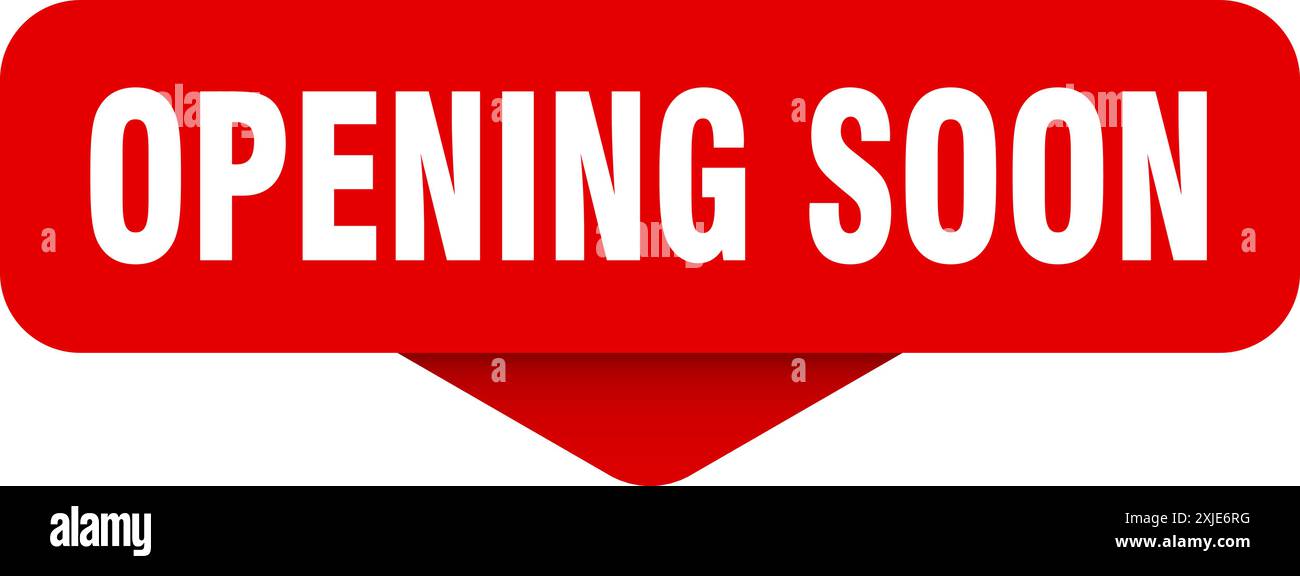 opening soon sticker. opening soon sign on transparent background ...