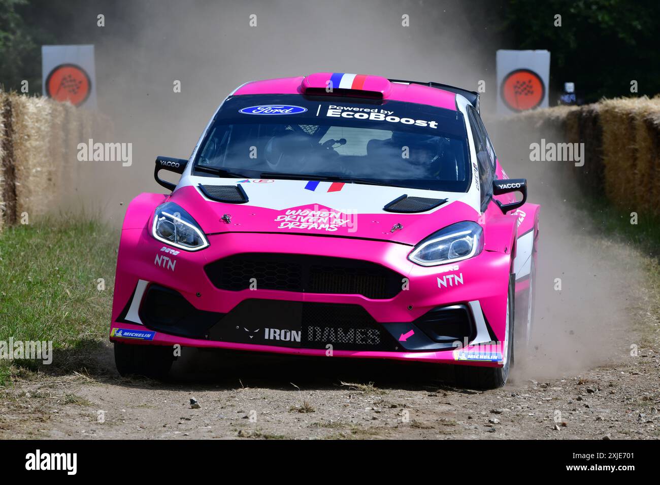 Sarah Rumeau, Julie Amblard, Ford Fiesta Rally 2, Iron Dames ...