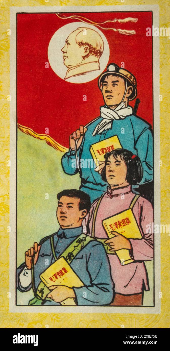 Mao zedong propaganda poster hi-res stock photography and images - Alamy