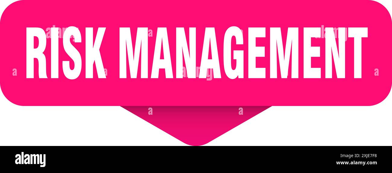 risk management sticker. risk management sign on transparent background ...