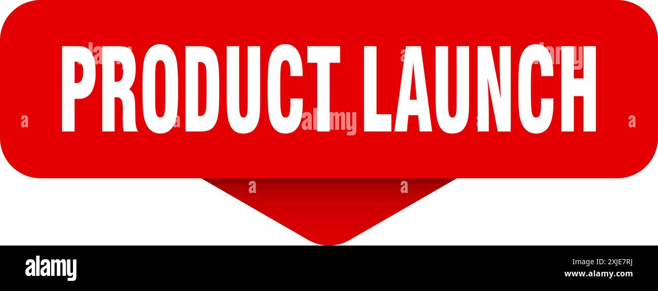 product launch sticker. product launch sign on transparent background ...