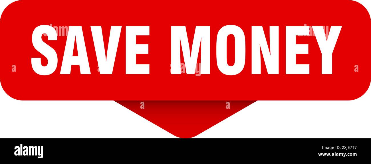 save money sticker. save money sign on transparent background ...