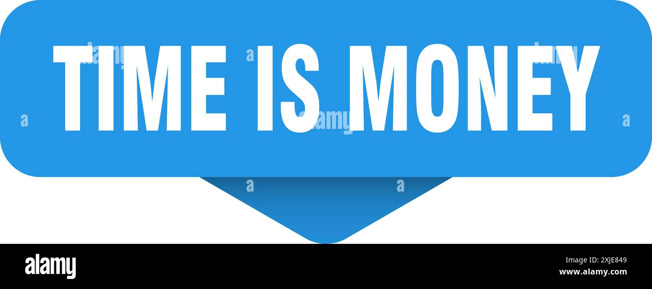 time is money sticker. time is money sign on transparent background ...