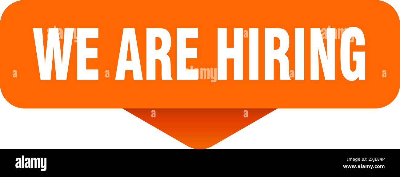 we are hiring sticker. we are hiring sign on transparent background ...