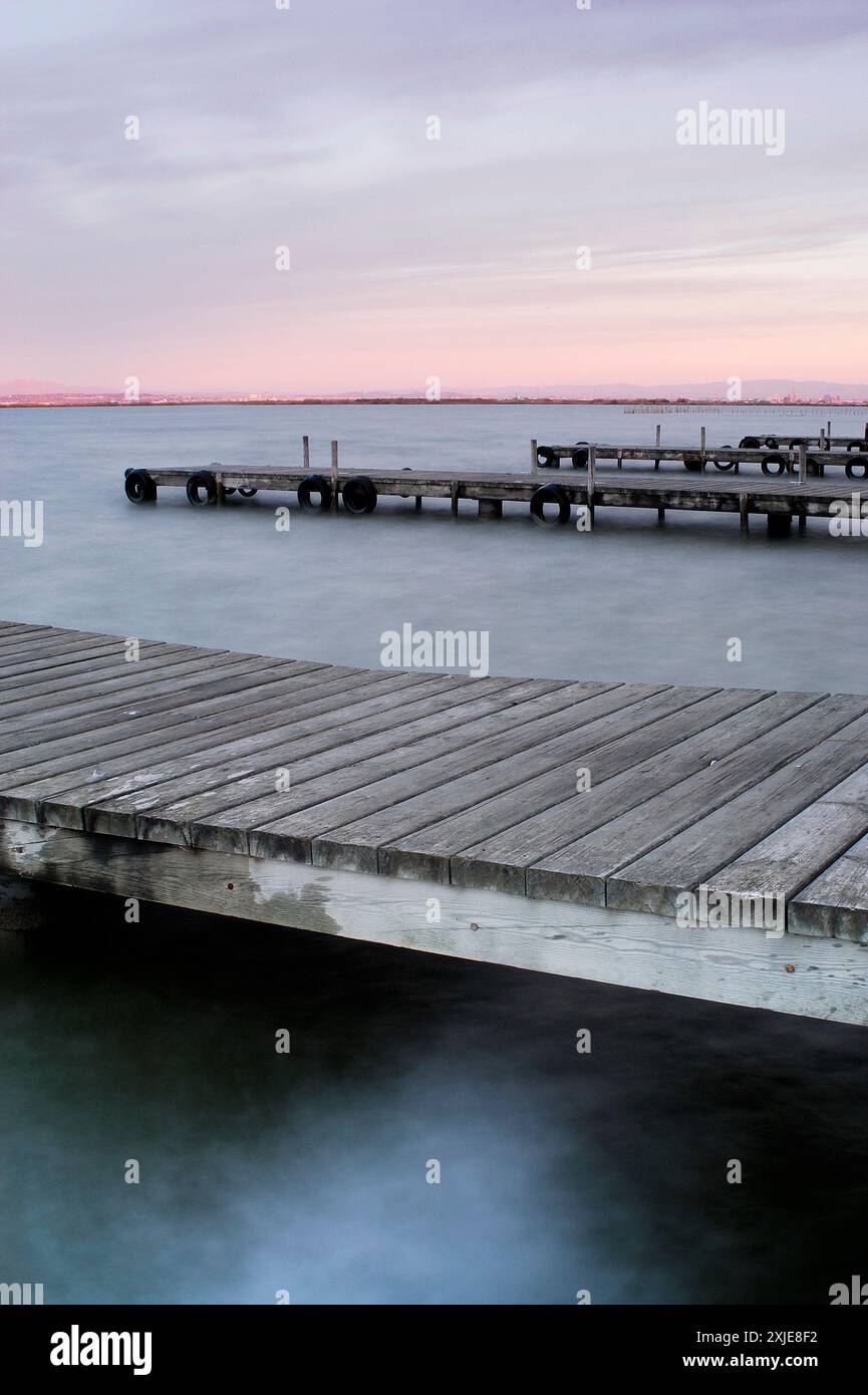 Albufera. Coastal lagoon of Valencia, Spain Stock Photo - Alamy