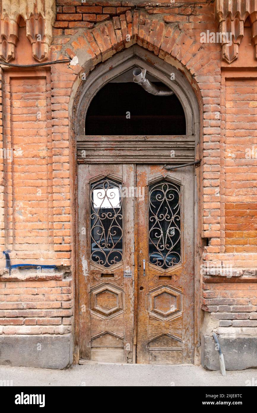 Old and beautiful ornate door, classic architectural detail Stock Photo ...
