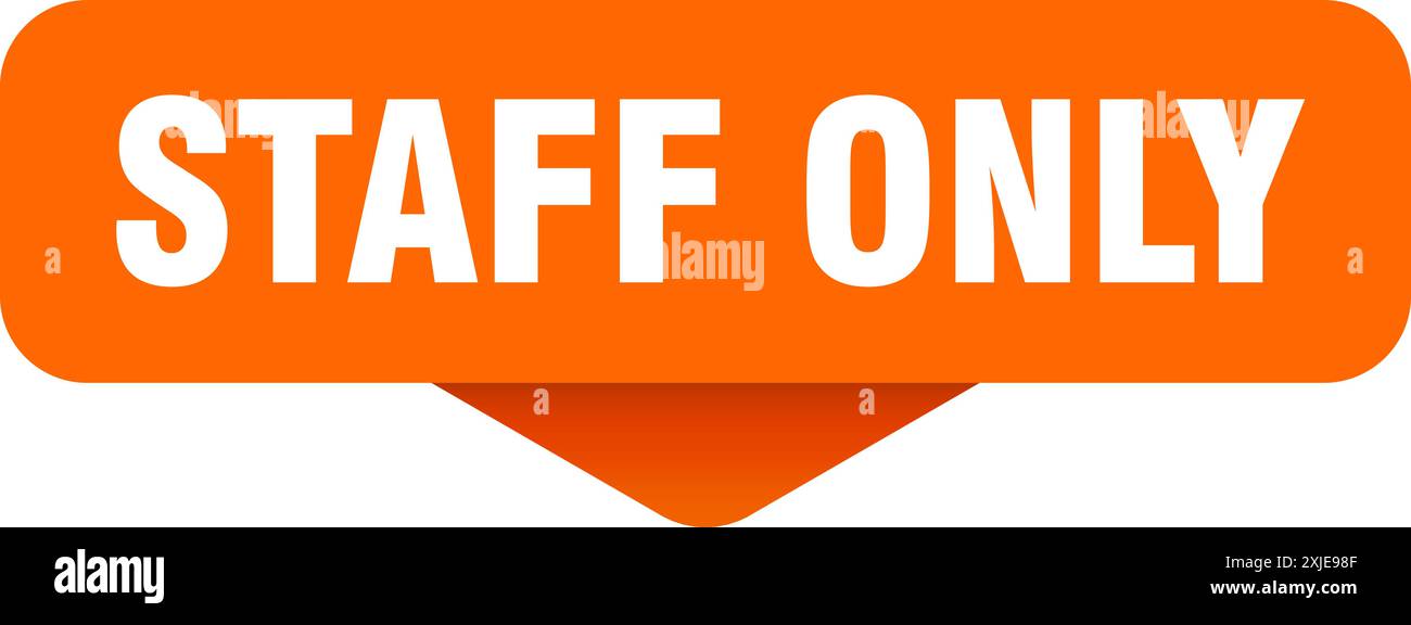 staff only sticker. staff only sign on transparent background ...