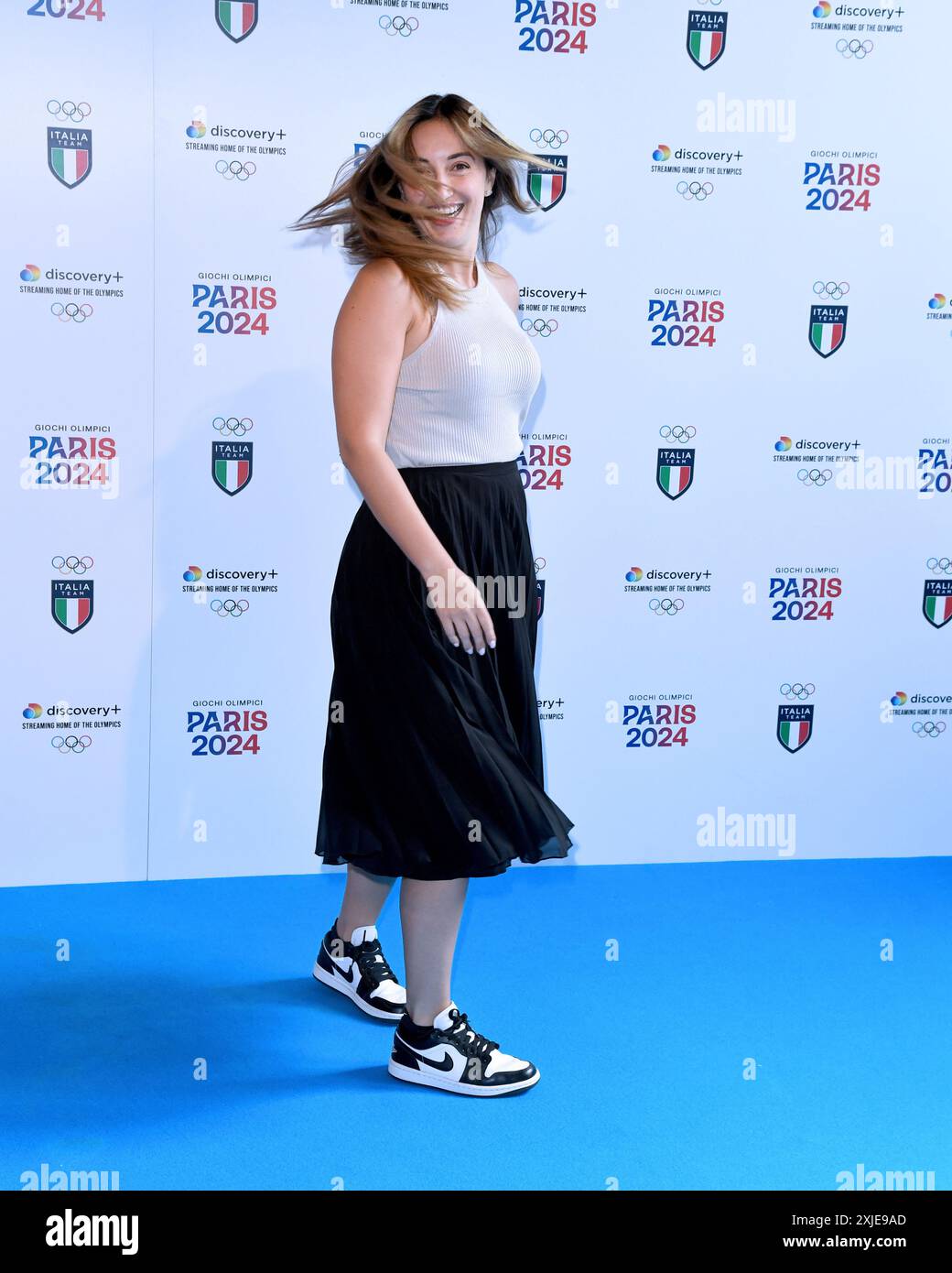 Milan, Photocall "Olympic Games PARIS 2024" streaming on Discovery ...