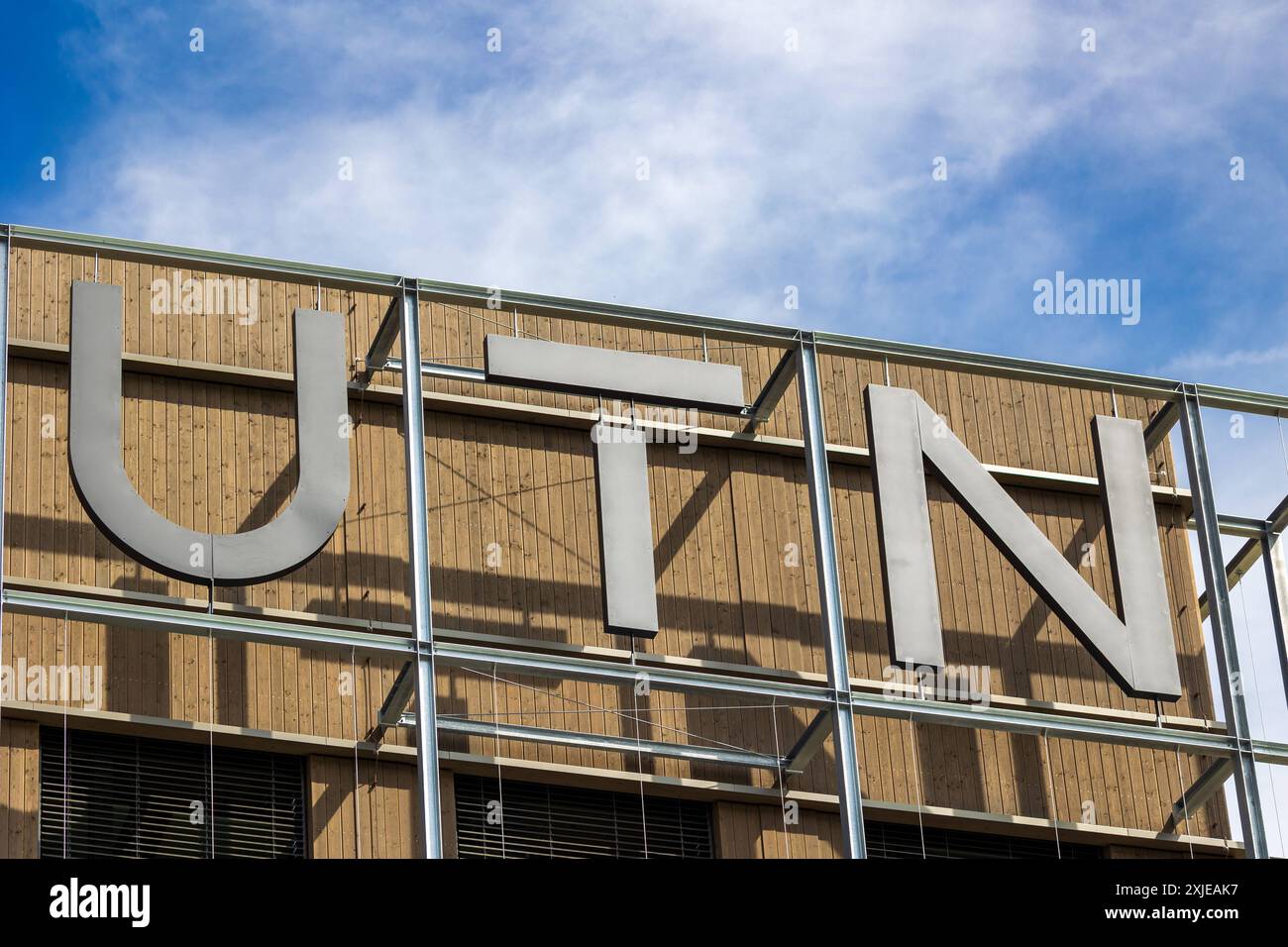 Technische Universität Nürnberg UTN Der Holzhybridbau Cube One ist das ...