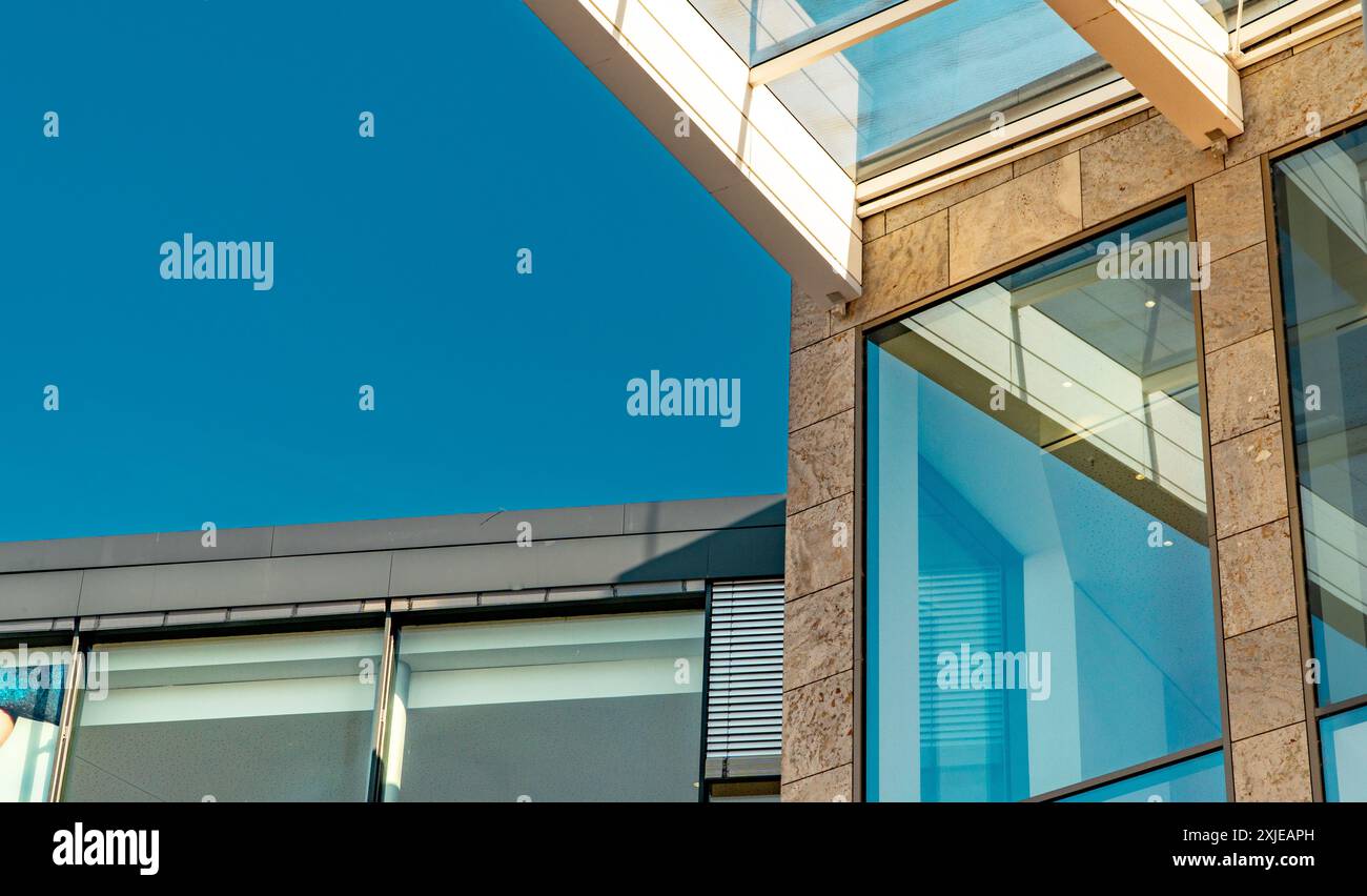 eometric Harmony of City Buildings. Architectural Contrast in Urban ...