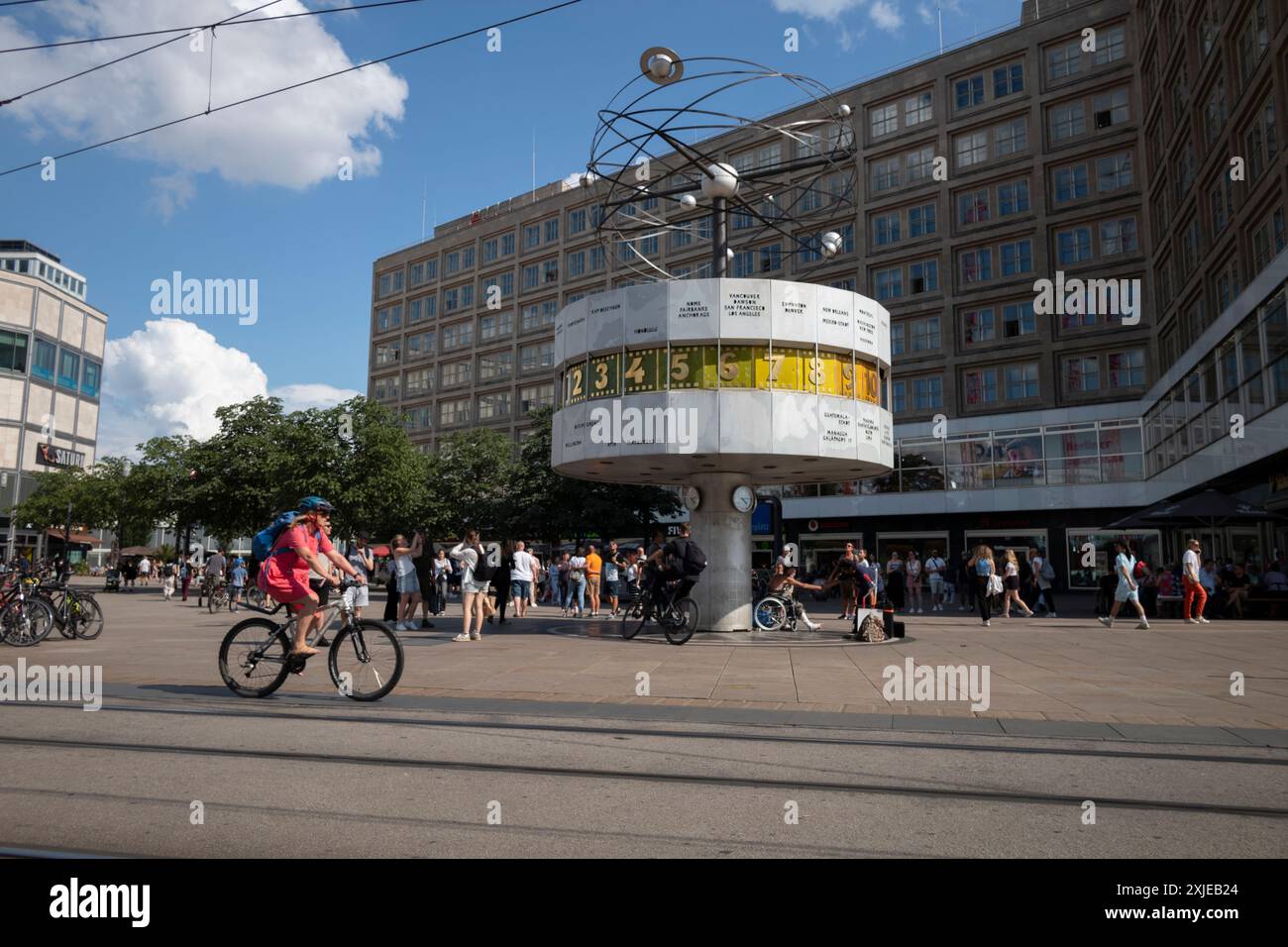 Alexanderplatz, East Berlin, Germany Stock Photo - Alamy