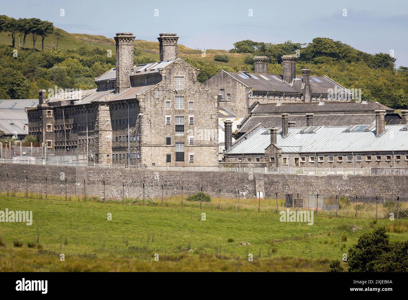 Princetown, UK 18TH Jul 2024. The process of moving all 175 inmates ...
