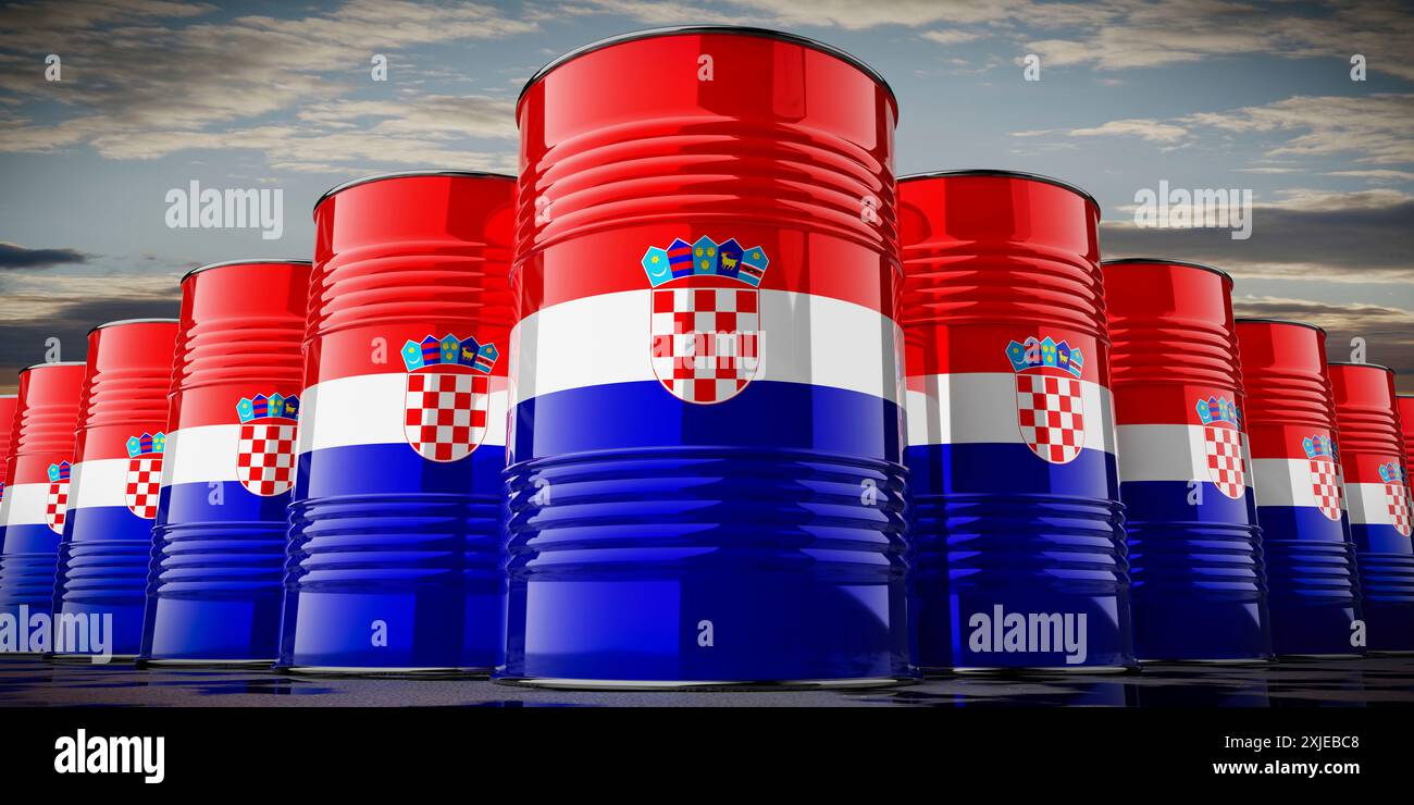 Croatia country flag energy hi-res stock photography and images - Alamy