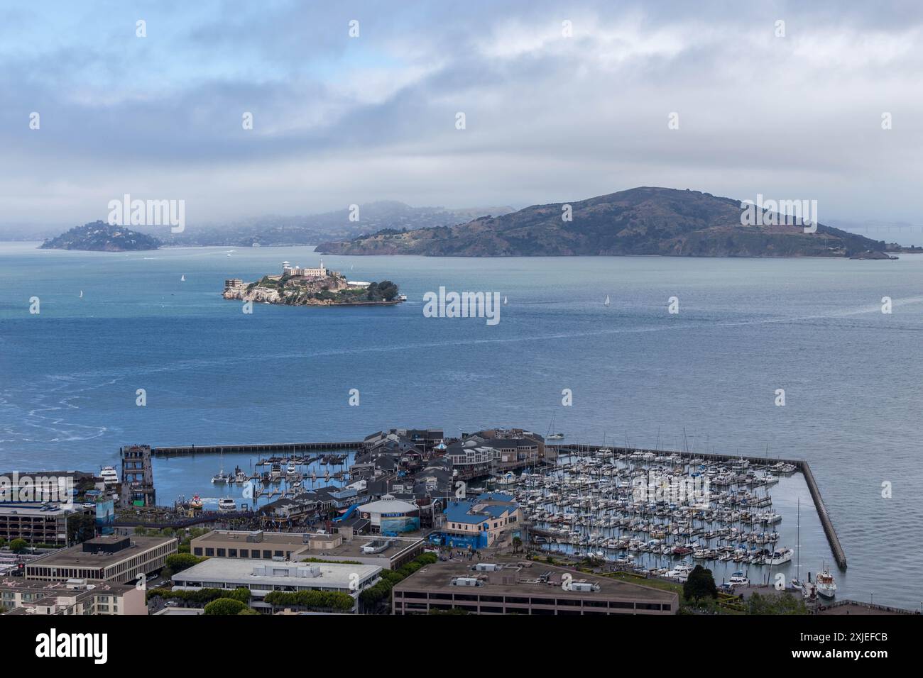 Pier 39 aerial hi-res stock photography and images - Alamy