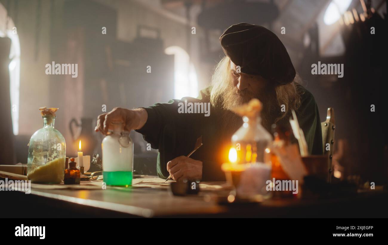 Medieval Representation: An Old Apothecary Experimenting with Chemistry ... Medieval Representation: An Old Apothecary Experimenting with Chemistry ...
