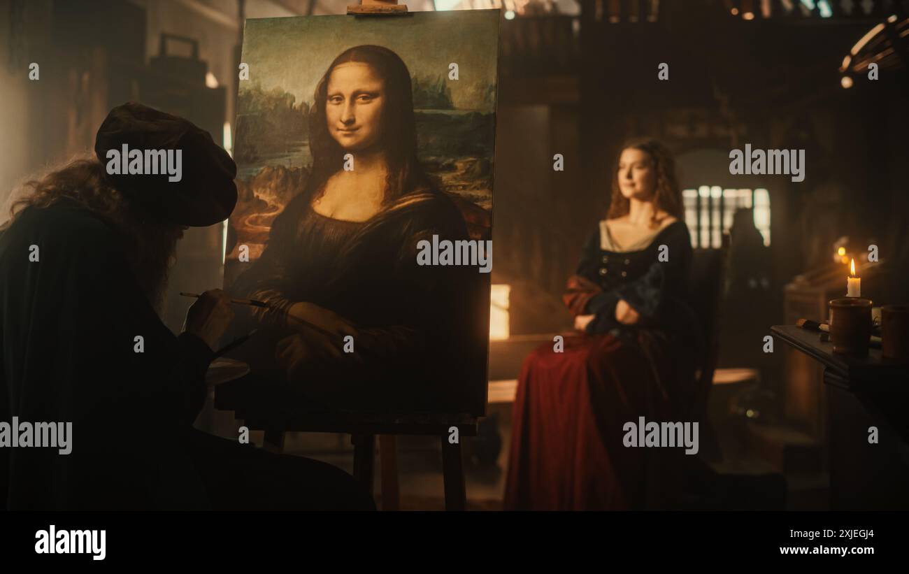 Renaissance beauty portrait hi-res stock photography and images - Alamy