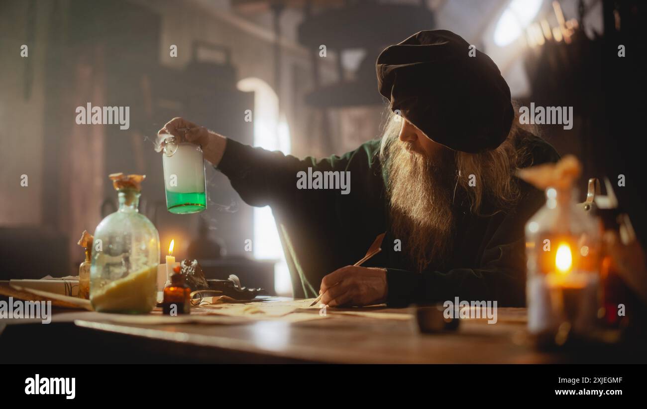 A medieval apothecary hi-res stock photography and images - Alamy