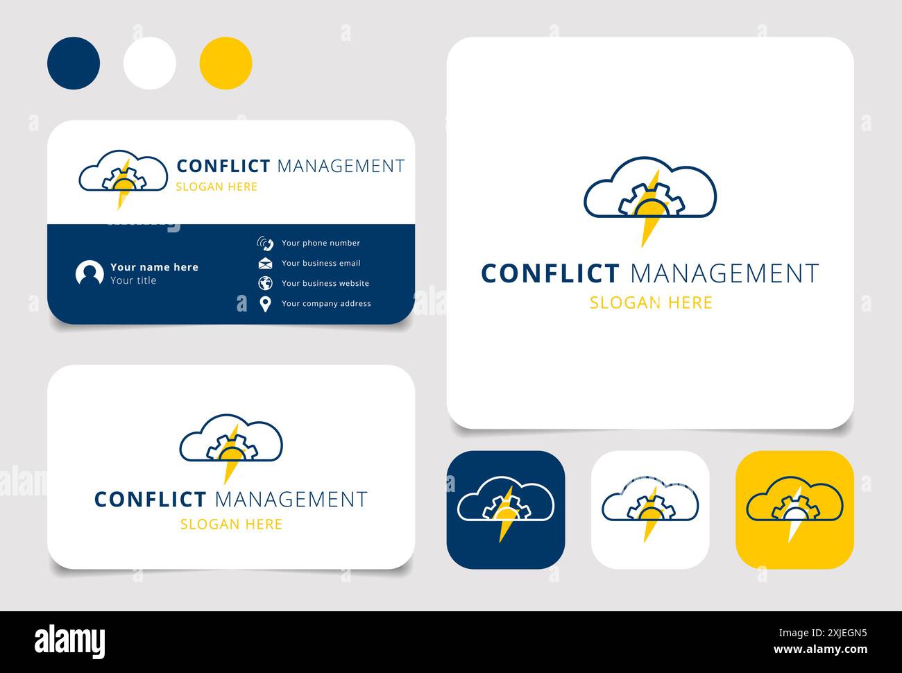 Conflict resolution abstract Stock Vector Images - Alamy