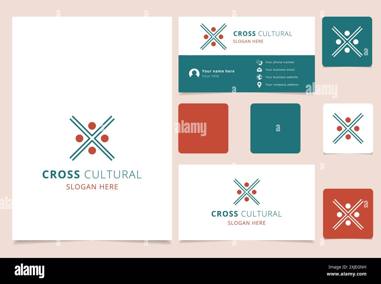 Cross cultural connection Stock Vector Images - Alamy