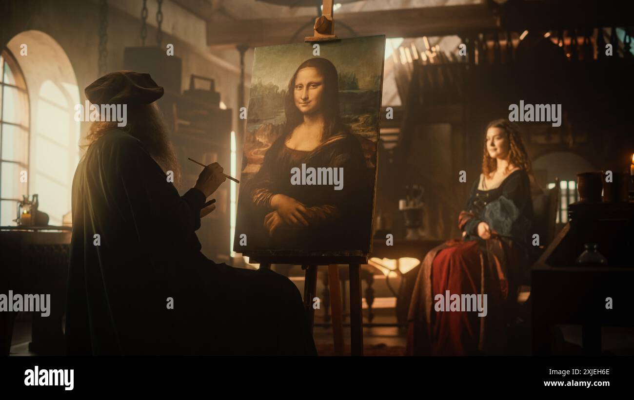 Recreation of Historical Moment: Beautiful Model Giving Life to the ...