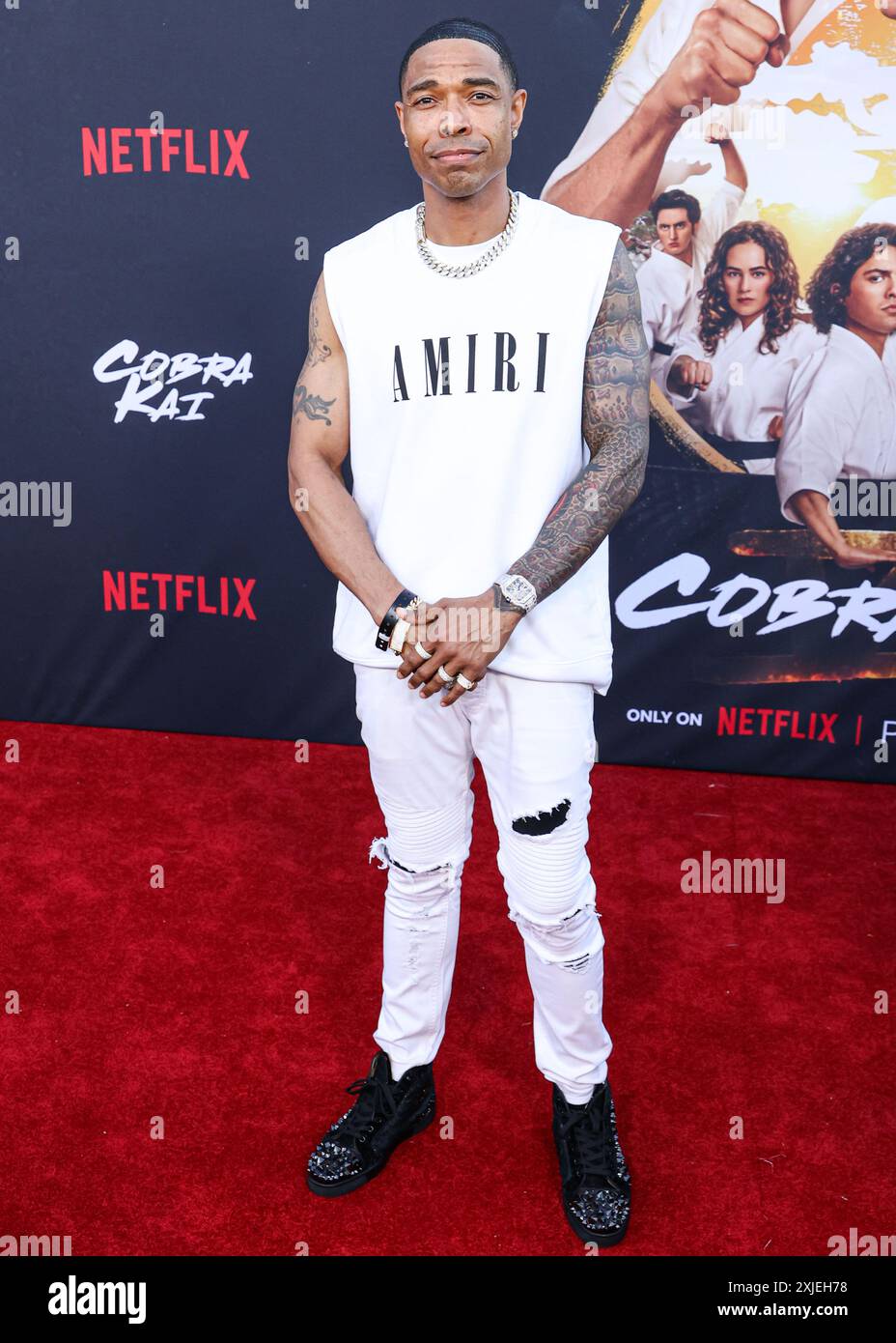 LOS ANGELES, CALIFORNIA, USA - JULY 17: Caleeb Pinkett arrives at the ...