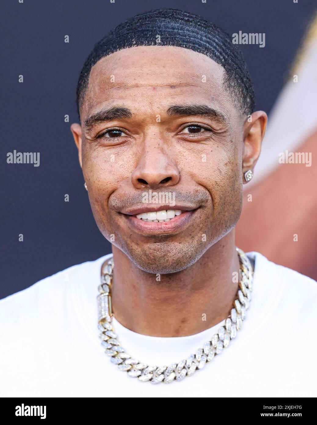 LOS ANGELES, CALIFORNIA, USA - JULY 17: Caleeb Pinkett arrives at the ...