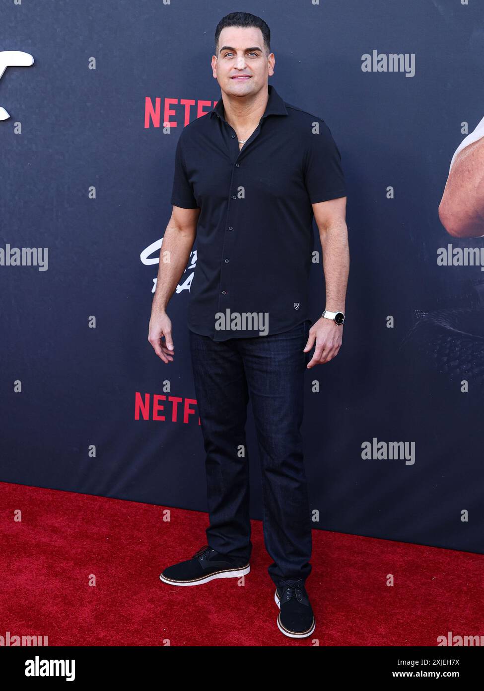 LOS ANGELES, CALIFORNIA, USA - JULY 17: Bret Ernst arrives at the Los ...