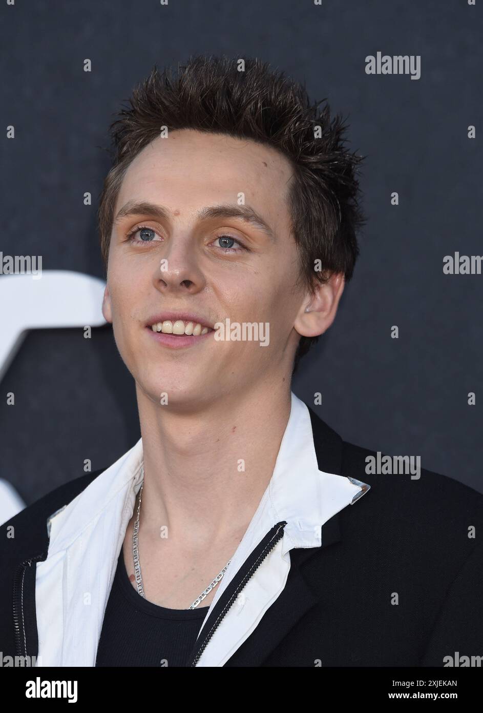 Los Angeles, USA. 17th July, 2024. Jacob Bertrand arriving to the ...