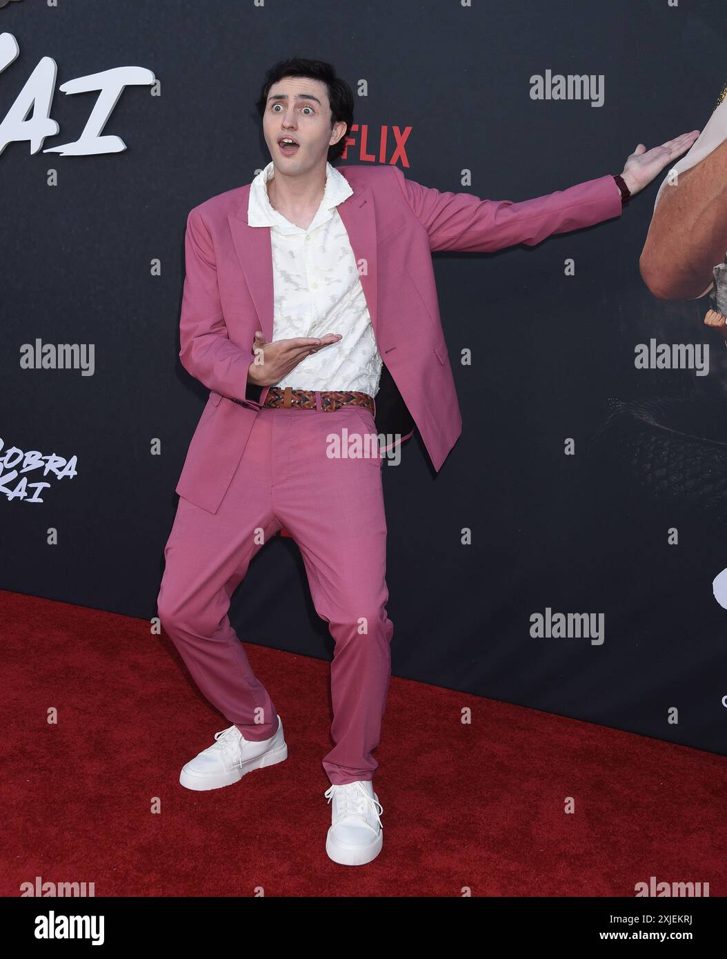 Los Angeles, USA. 17th July, 2024. Gianni Decenzo arriving to the ...