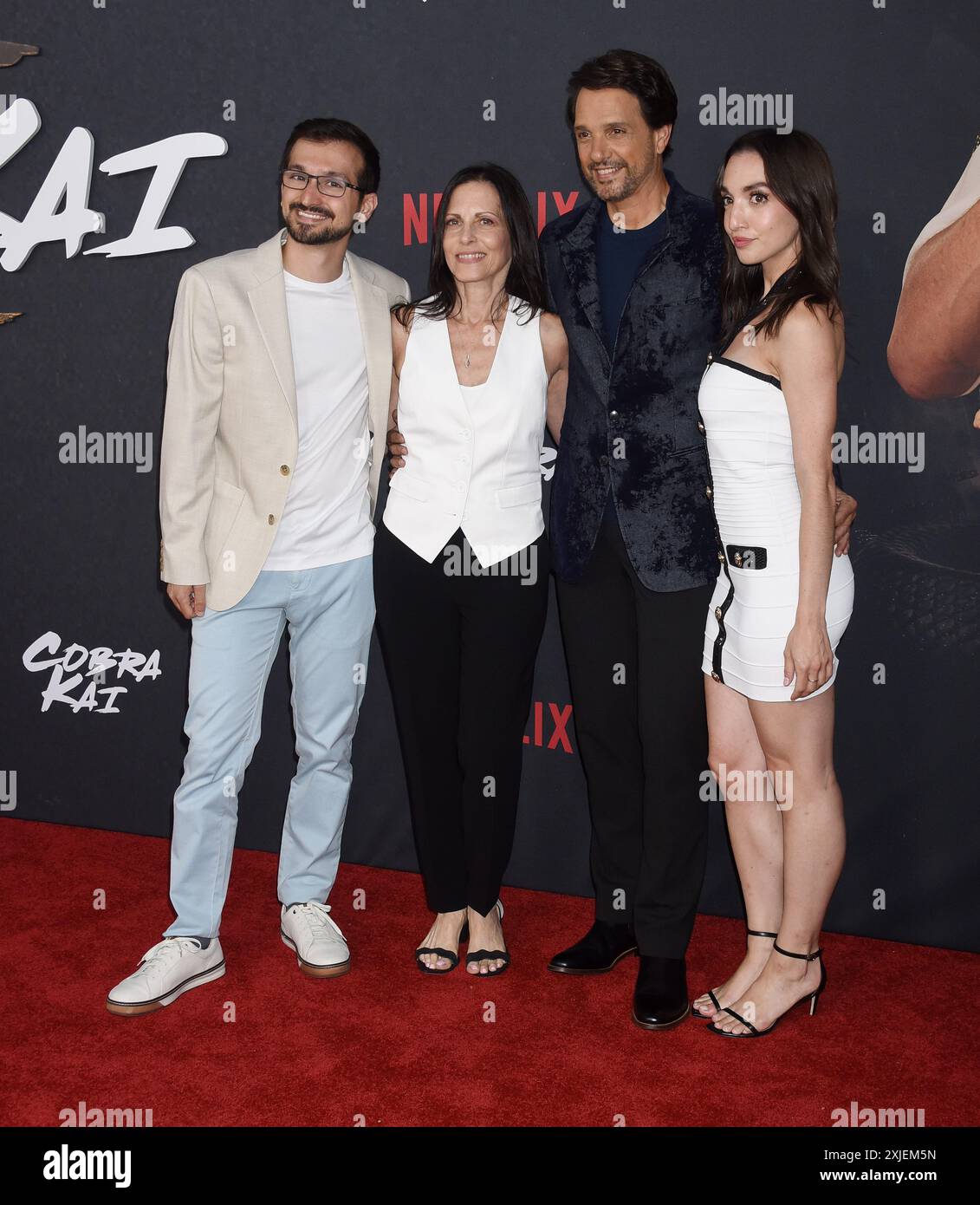 Los Angeles, USA. 17th July, 2024. Daniel Macchio, Phyllis Fierro ...