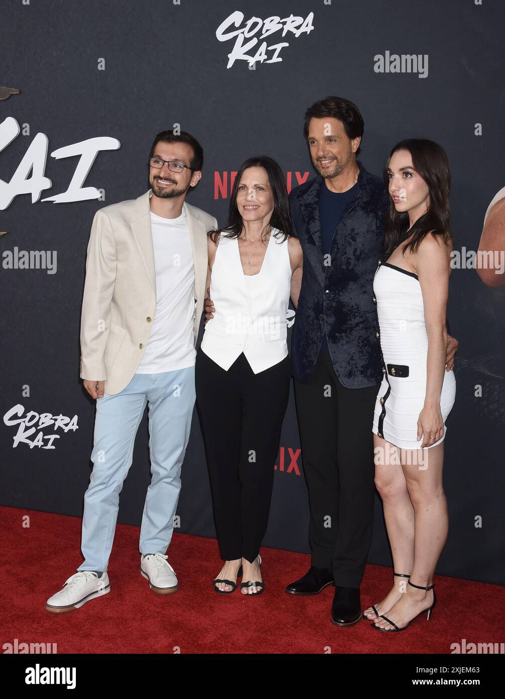 Los Angeles, USA. 17th July, 2024. Daniel Macchio, Phyllis Fierro ...