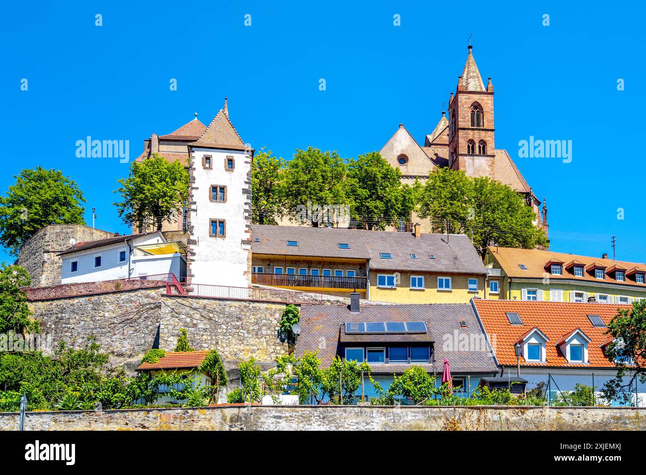 Old city of Breisach am Rhein, Germany Stock Photo - Alamy