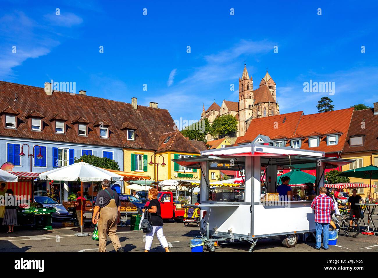 Old city of Breisach am Rhein, Germany Stock Photo - Alamy