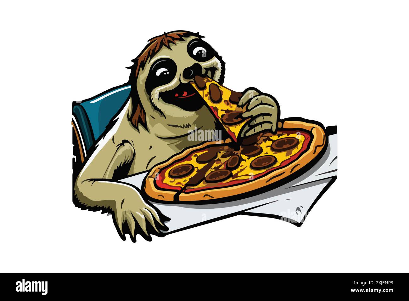 Slowly eating Cut Out Stock Images & Pictures - Alamy