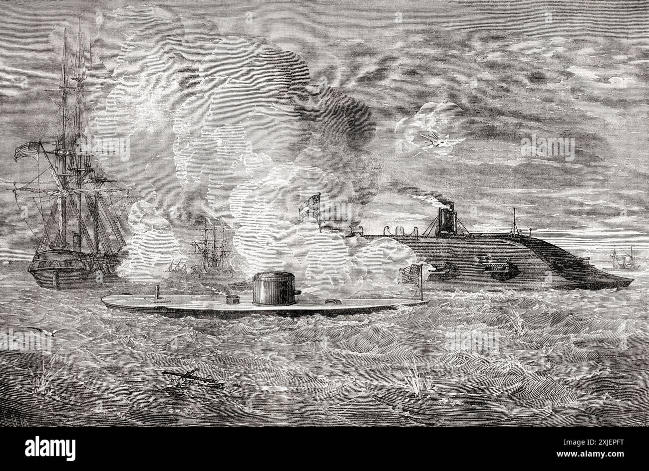Steam propelled warships hi-res stock photography and images - Alamy