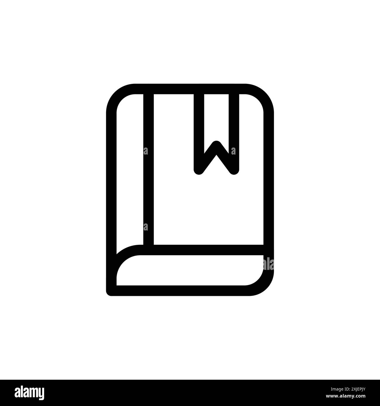BookMark icon design by Ayaan simple flat vector symbol outline ...