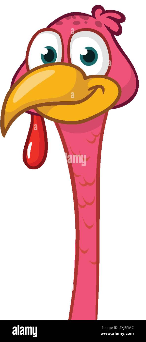 Cartoon happy cute thanksgiving turkey bird. Design for Thanksgiving ...