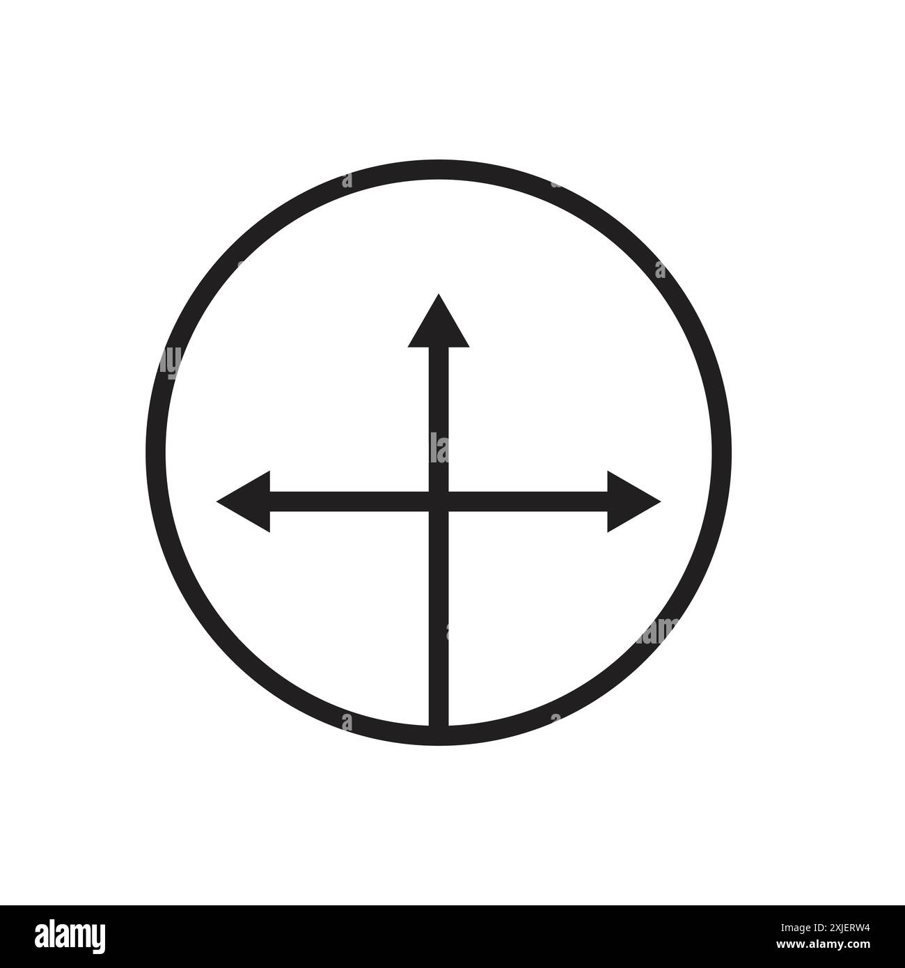 crossroads sign icon simple flat vector symbol outline collection set ...