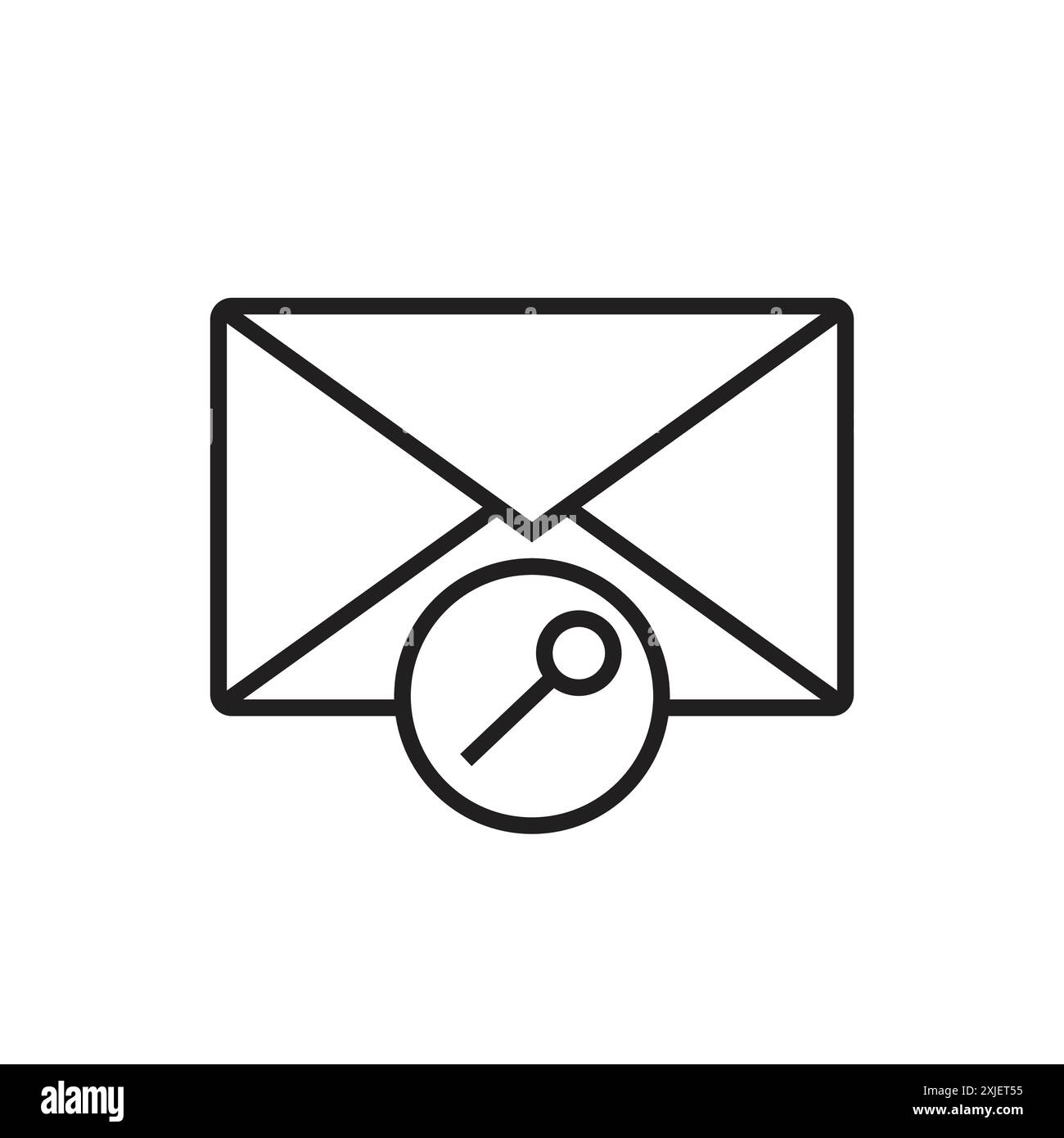 email security key icon simple flat vector symbol outline collection set logo Stock Vector Image ...