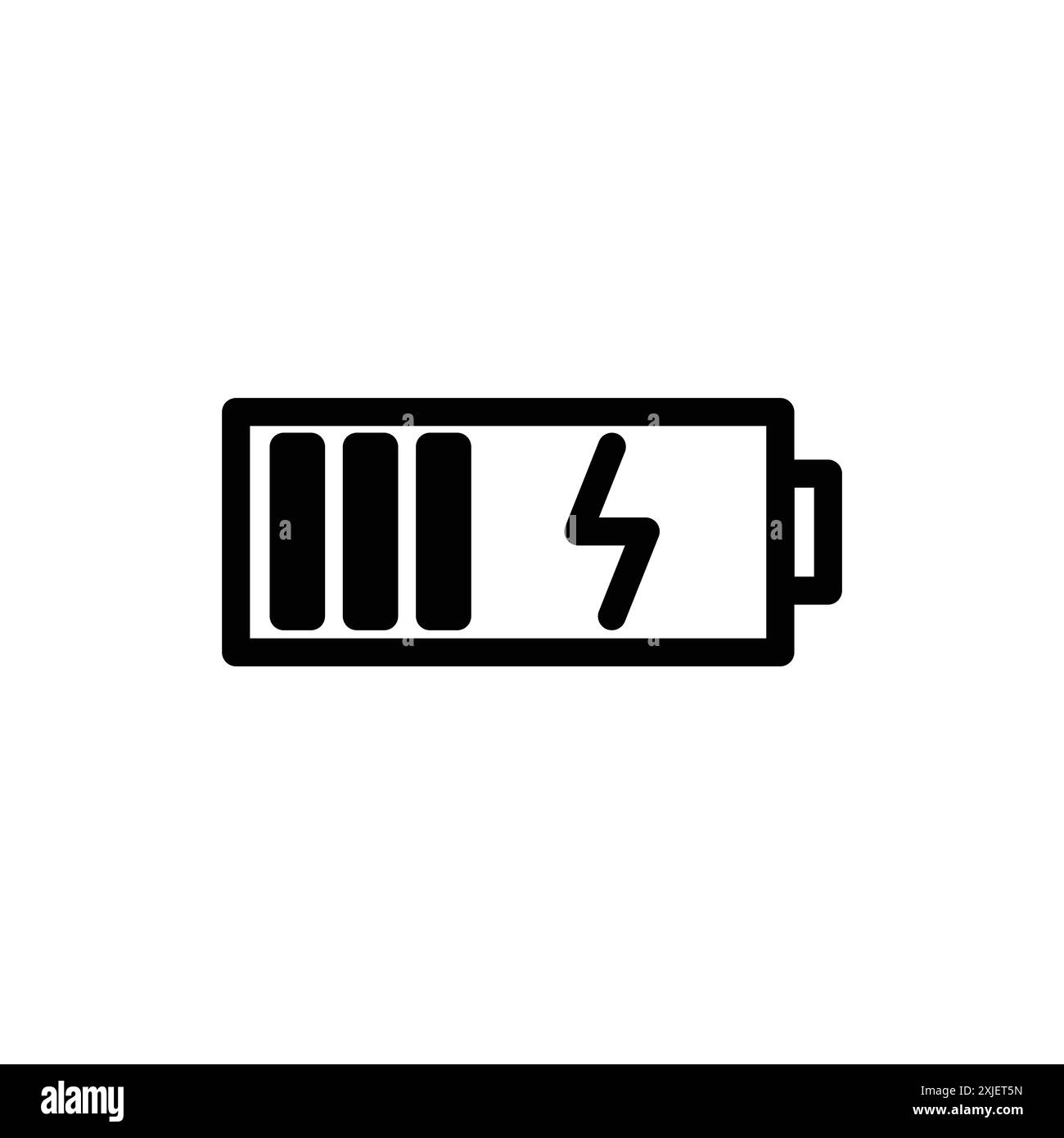Battery Charging icon design by Ayaan simple flat vector symbol outline ...