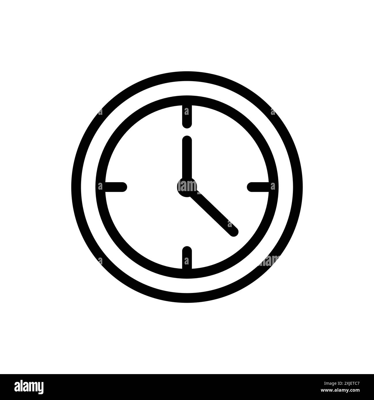Clock icon design by Ayaan simple flat vector symbol outline collection ...