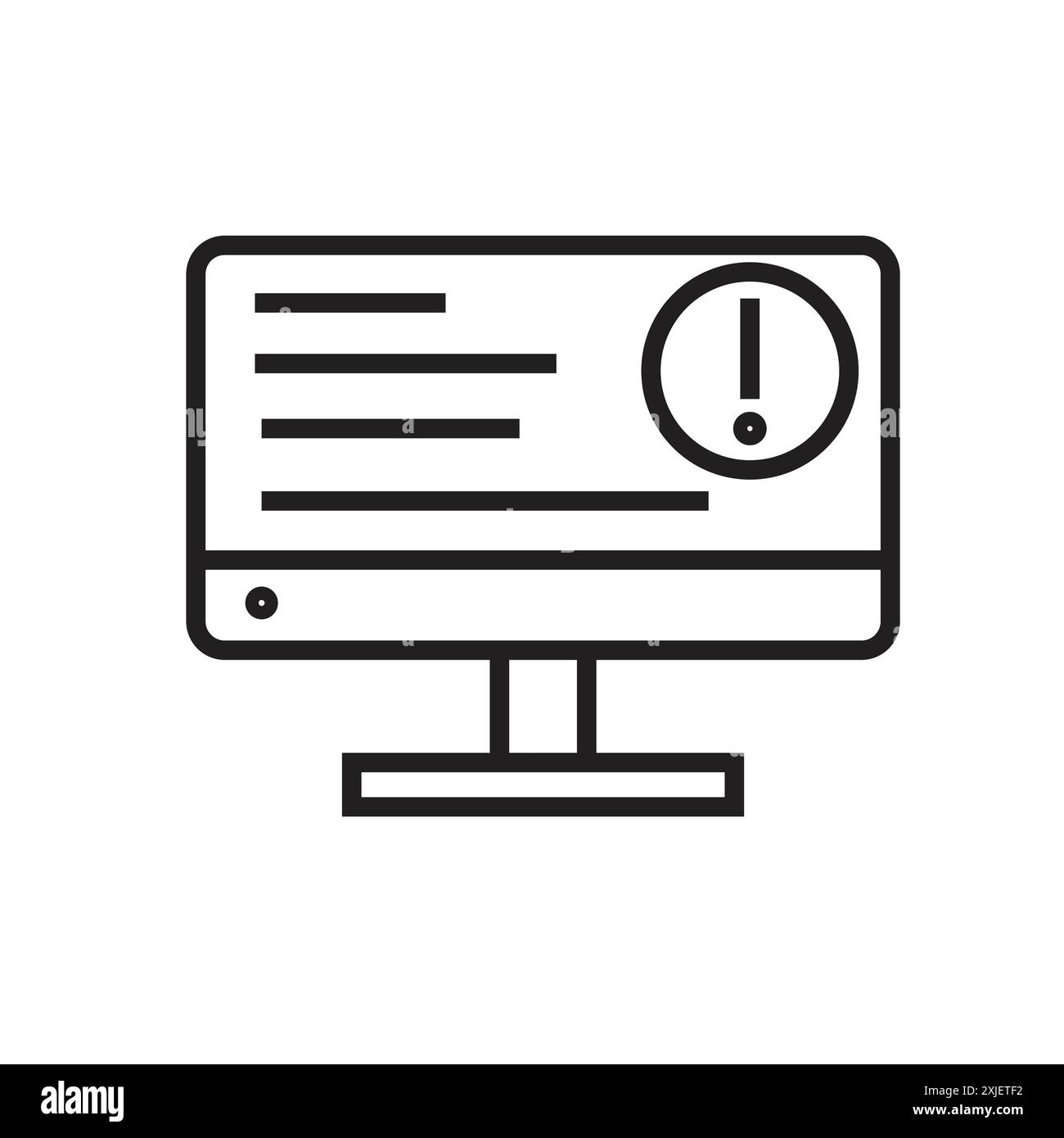 Official information online icon simple flat vector symbol outline ...