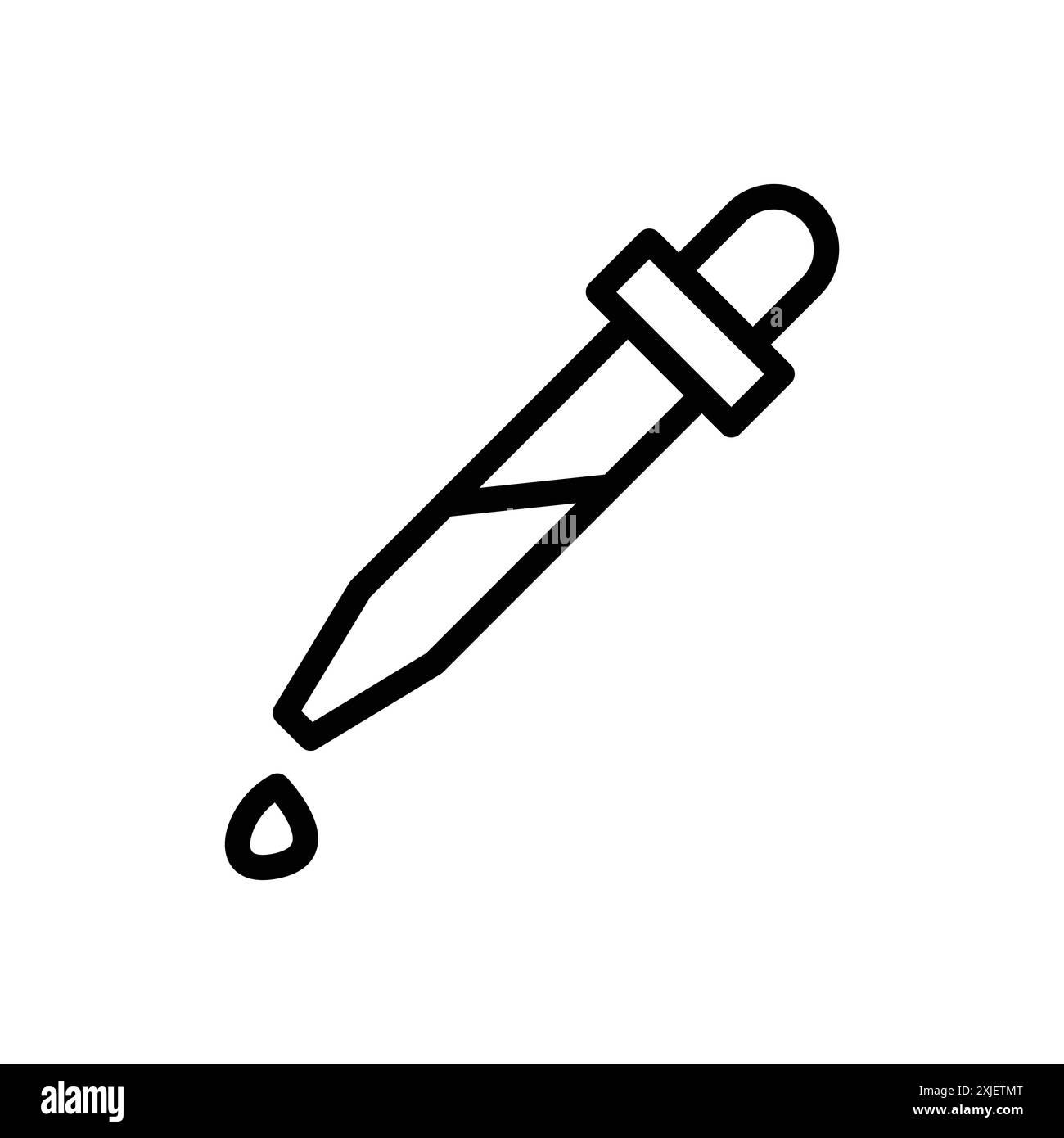 Pipette icon design by Ayaan simple flat vector symbol outline ...