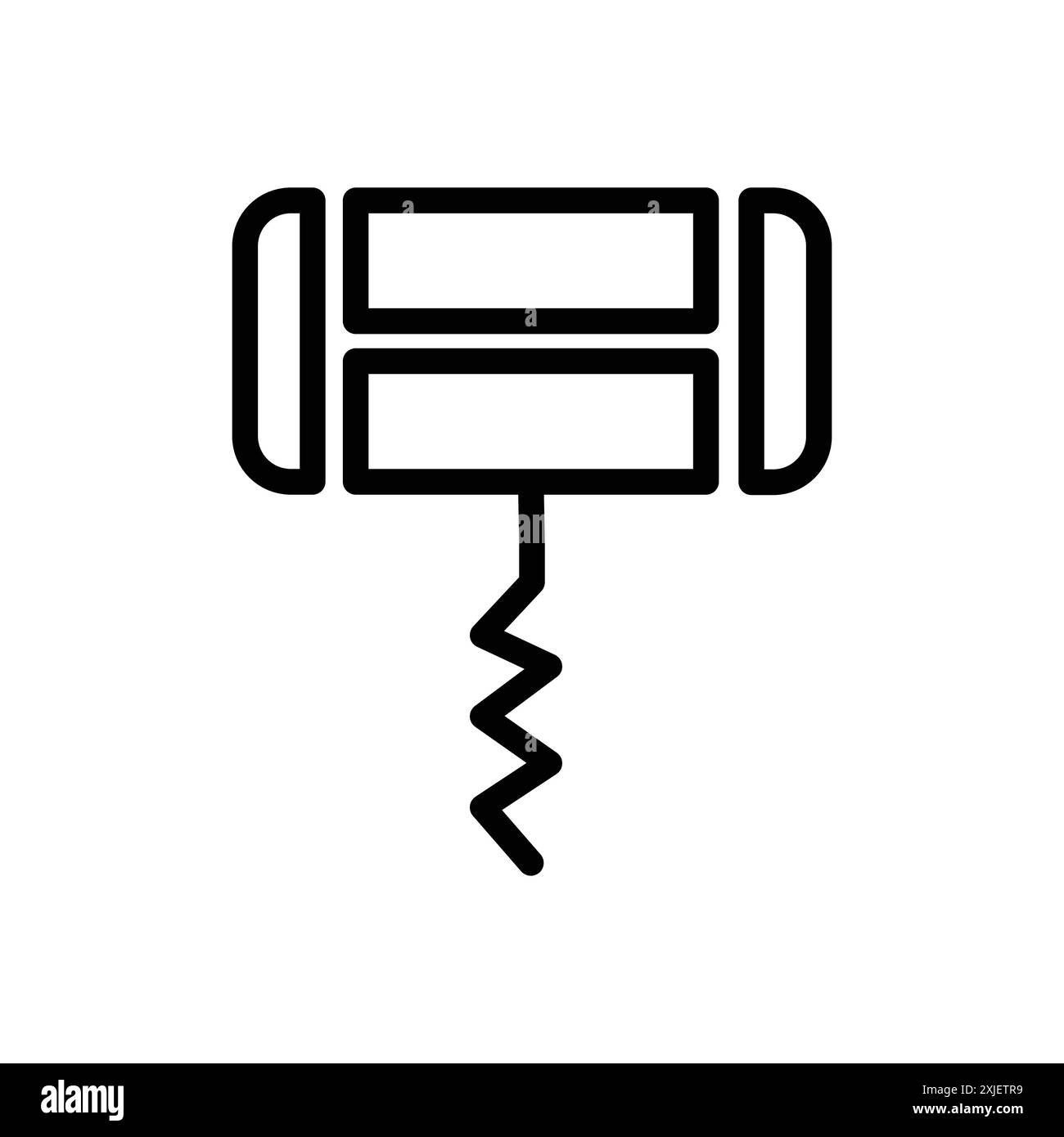 Corkscrew icon design by Ayaan simple flat vector symbol outline ...